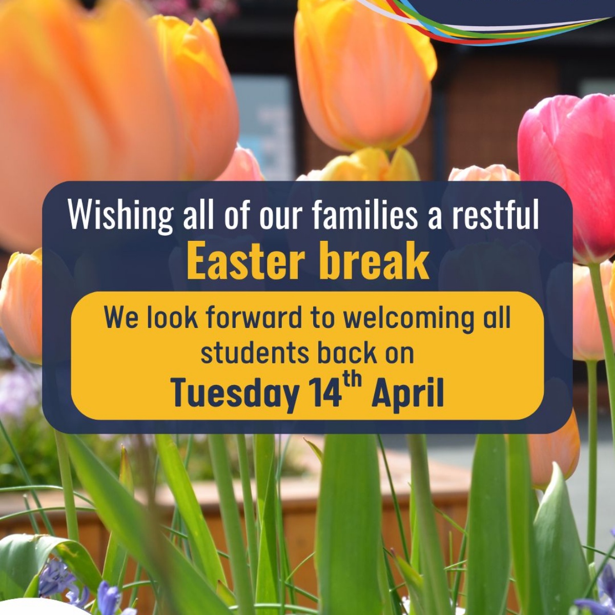 Ken Stimpson Academy - Have a great Easter break!
