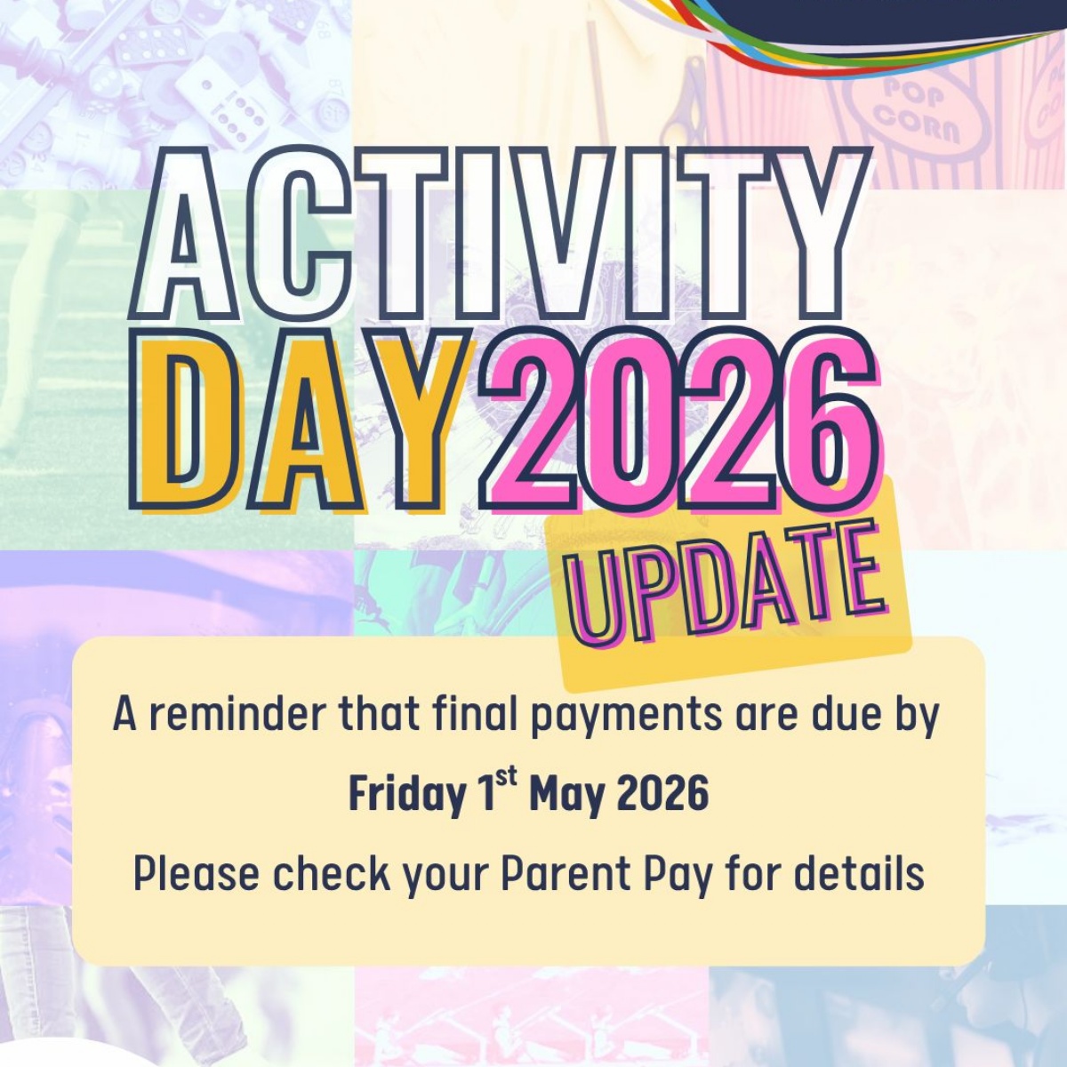 Ken Stimpson Academy - Activity Day 2026 - Final Payment